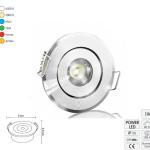 MİNİ LED SPOT - Spot Led Işık Tavan Aydınlatma Lamba